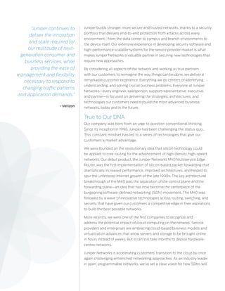 Juniper Company Profile | PDF