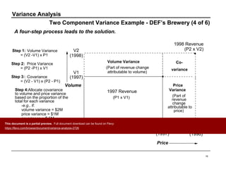Variance Analysis | PDF