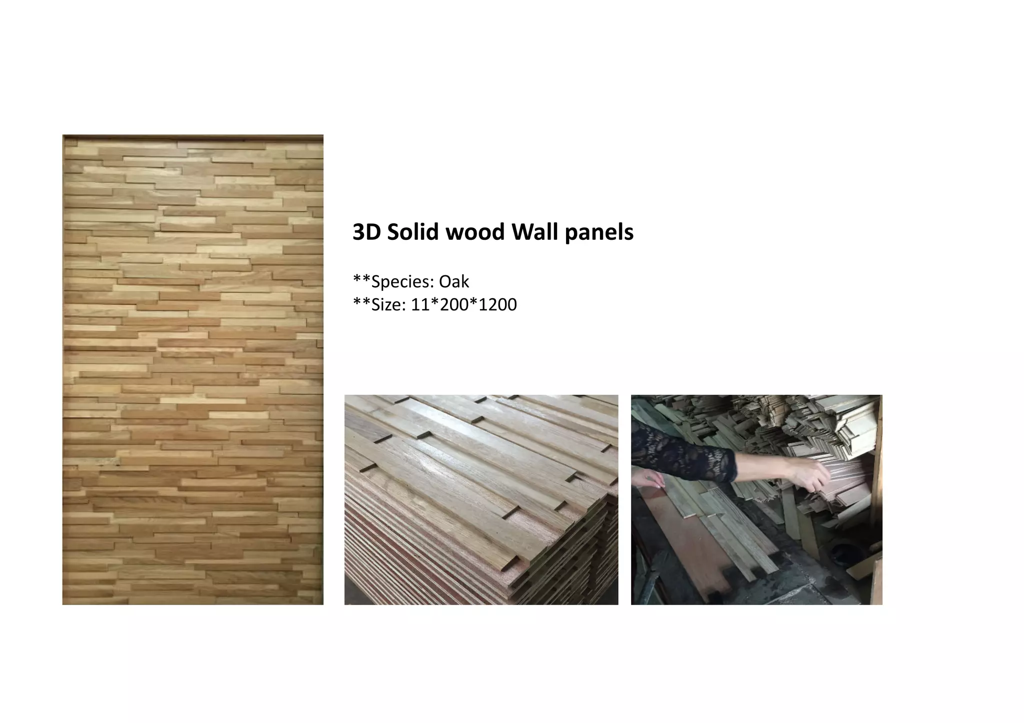 2016 Solid wood wall panels | PPT