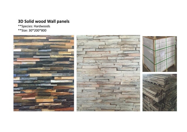 2016 Solid wood wall panels | PDF