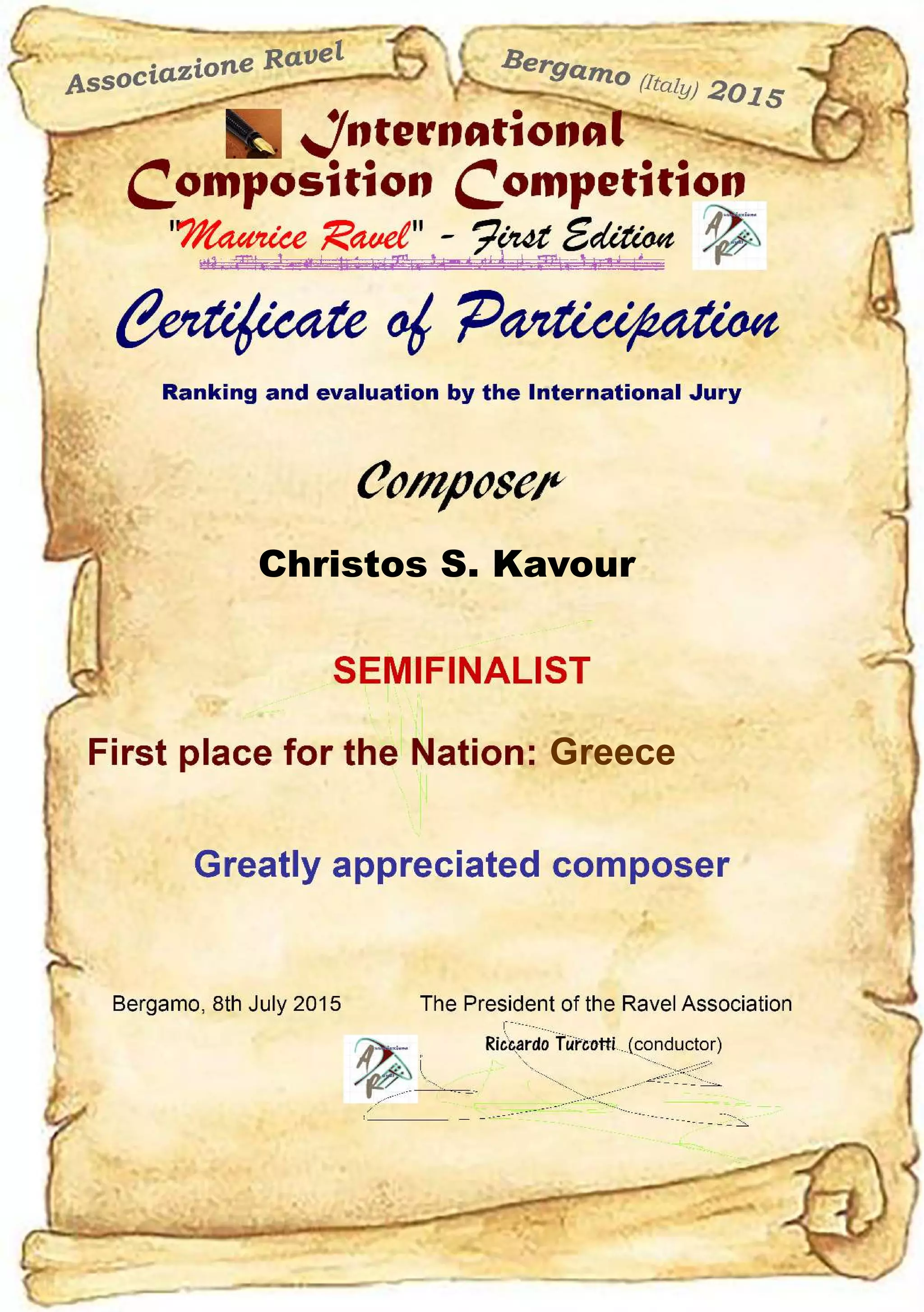 International Composition Competition-Maurice Ravel | PDF