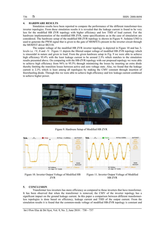 Analysis and Design of Single Phase High Efficiency Transformer less PV ...