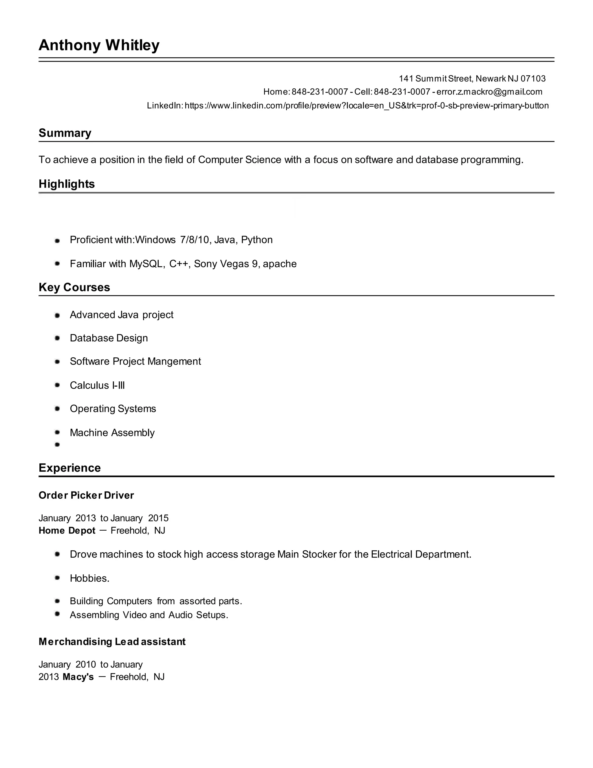 AnthonyWhitleyResume2.doc (1) (1) | DOCX