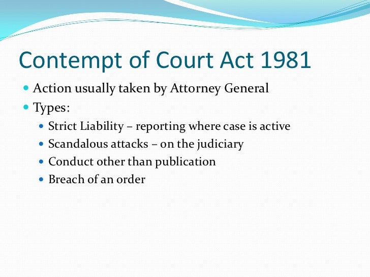 Contempt Of Court Examples - prntbl.concejomunicipaldechinu.gov.co