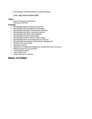 Sr_MicroStrategy_Consultant | PDF