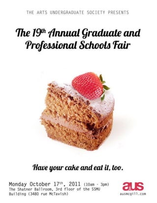 Grad School Fair Poster | PDF