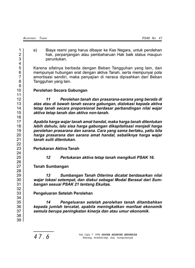 27312943 psak-47-akuntansi-tanah | PDF