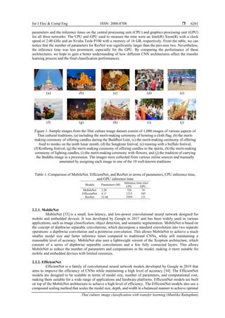 Thai culture image classification with transfer learning | PDF ...