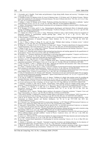 Robust individual pig tracking (Keywords: Multi-object tracking ...