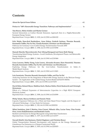 100 Renewable Energy Transition Pathways And Implementation Christian ...