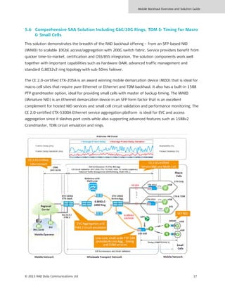 Mobile backhaul solution guide | PDF