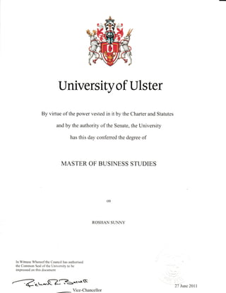 Ulster | PDF
