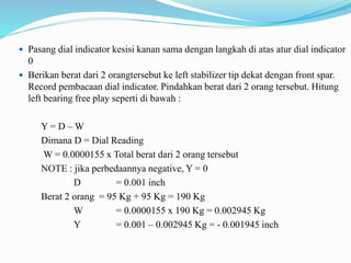 Operasional dan fungsional check pada tail section saat overhoul B737 ...