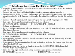 Operasional dan fungsional check pada tail section saat overhoul B737 ...