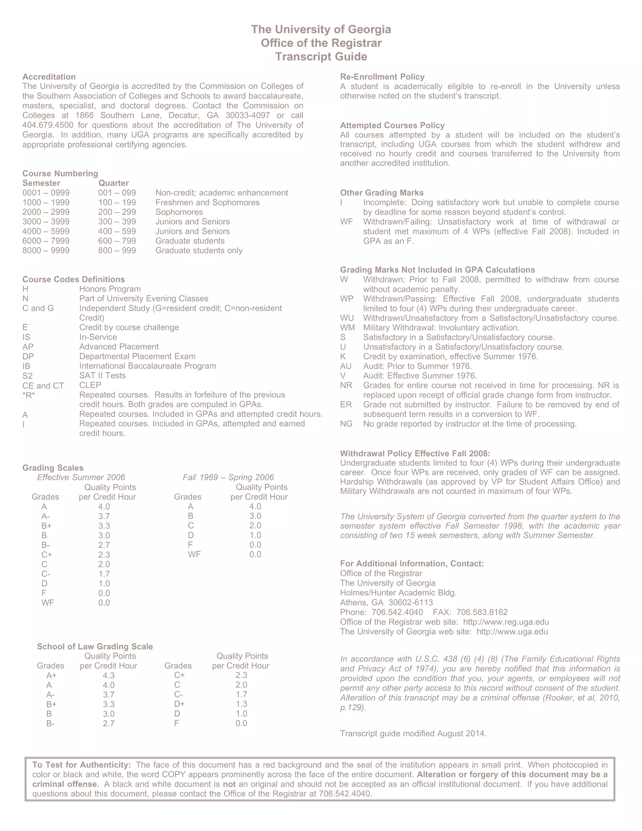 JENKINS UGA transcript | PDF