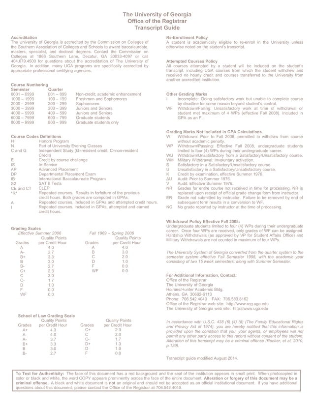 JENKINS UGA transcript | PDF