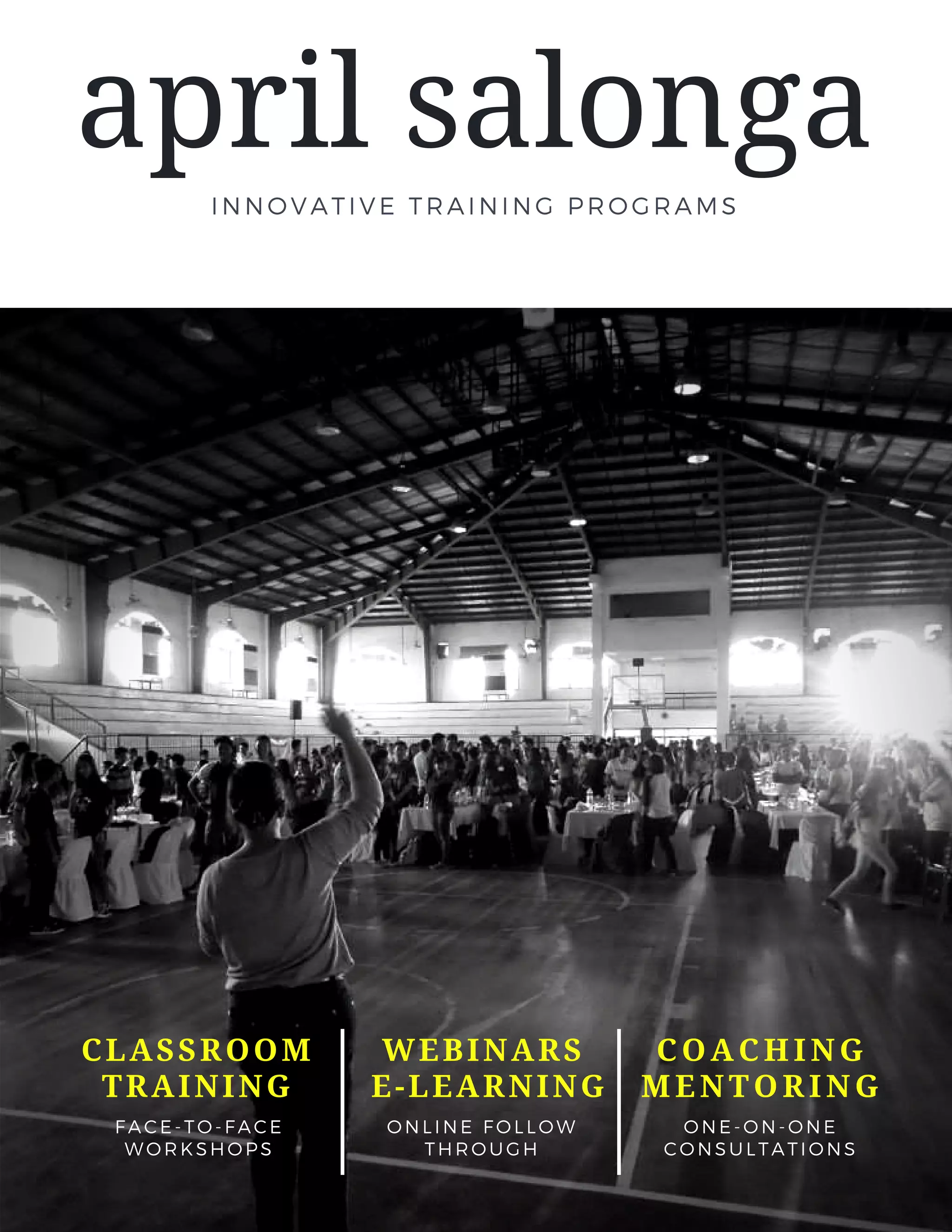 Speaker Profile - April Salonga | PDF