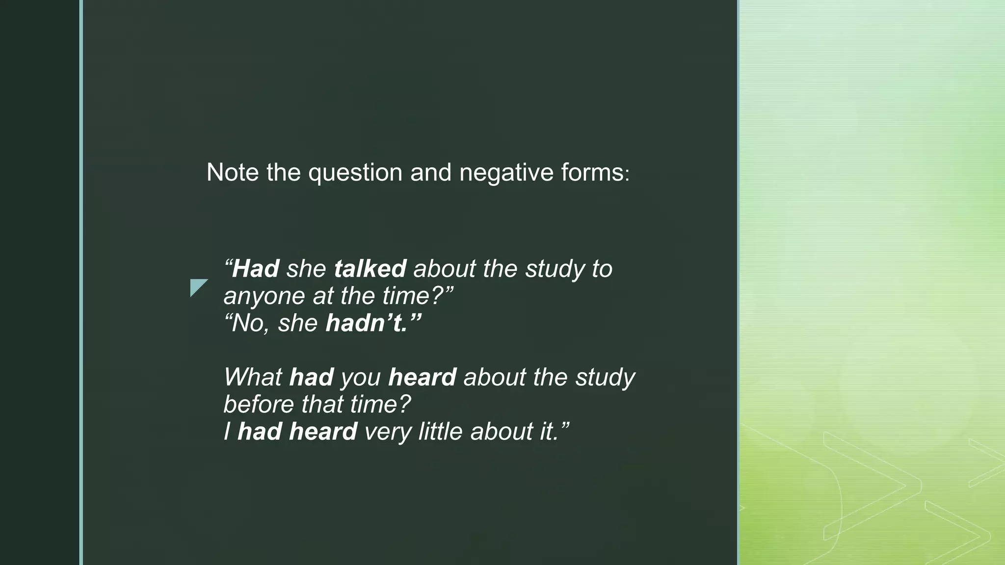 273 grammar explanation on pages 47 48 | PPT