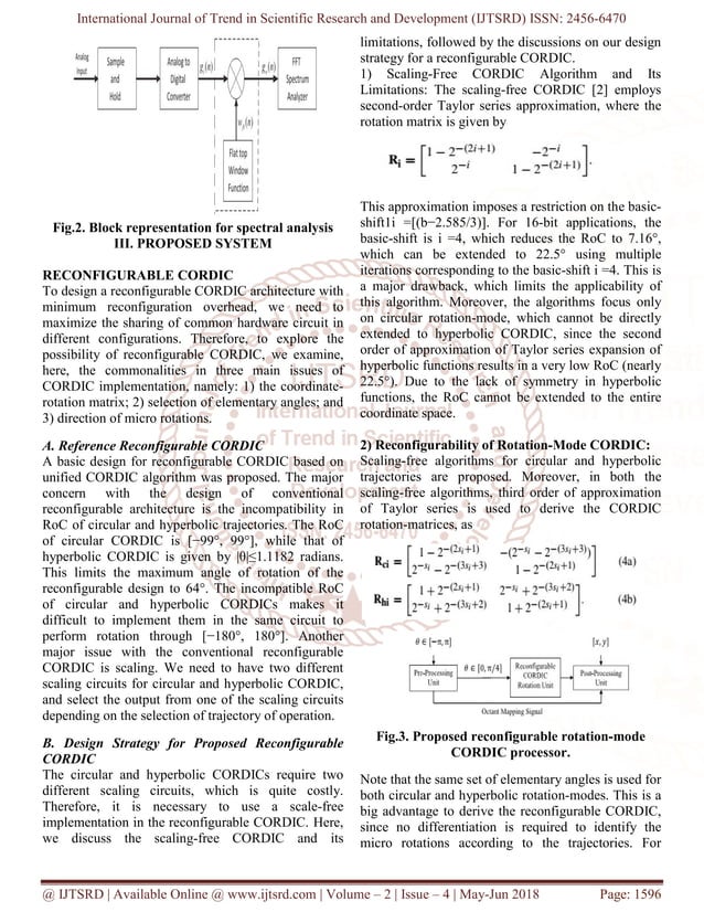 Implementation Of Rotation And Vectoring Mode Reconfigurable Cordic Pdf