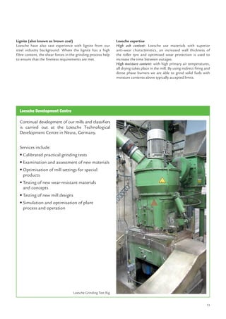 LOESCHE Grinding Technology for the Power Industry | PDF