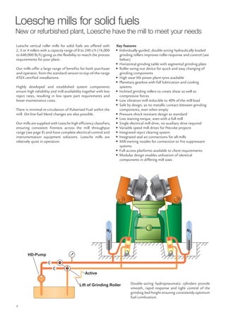 LOESCHE Grinding Technology for the Power Industry | PDF