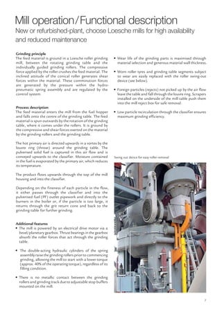 LOESCHE Grinding Technology for the Power Industry | PDF