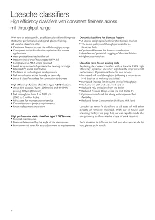 LOESCHE Grinding Technology for the Power Industry | PDF