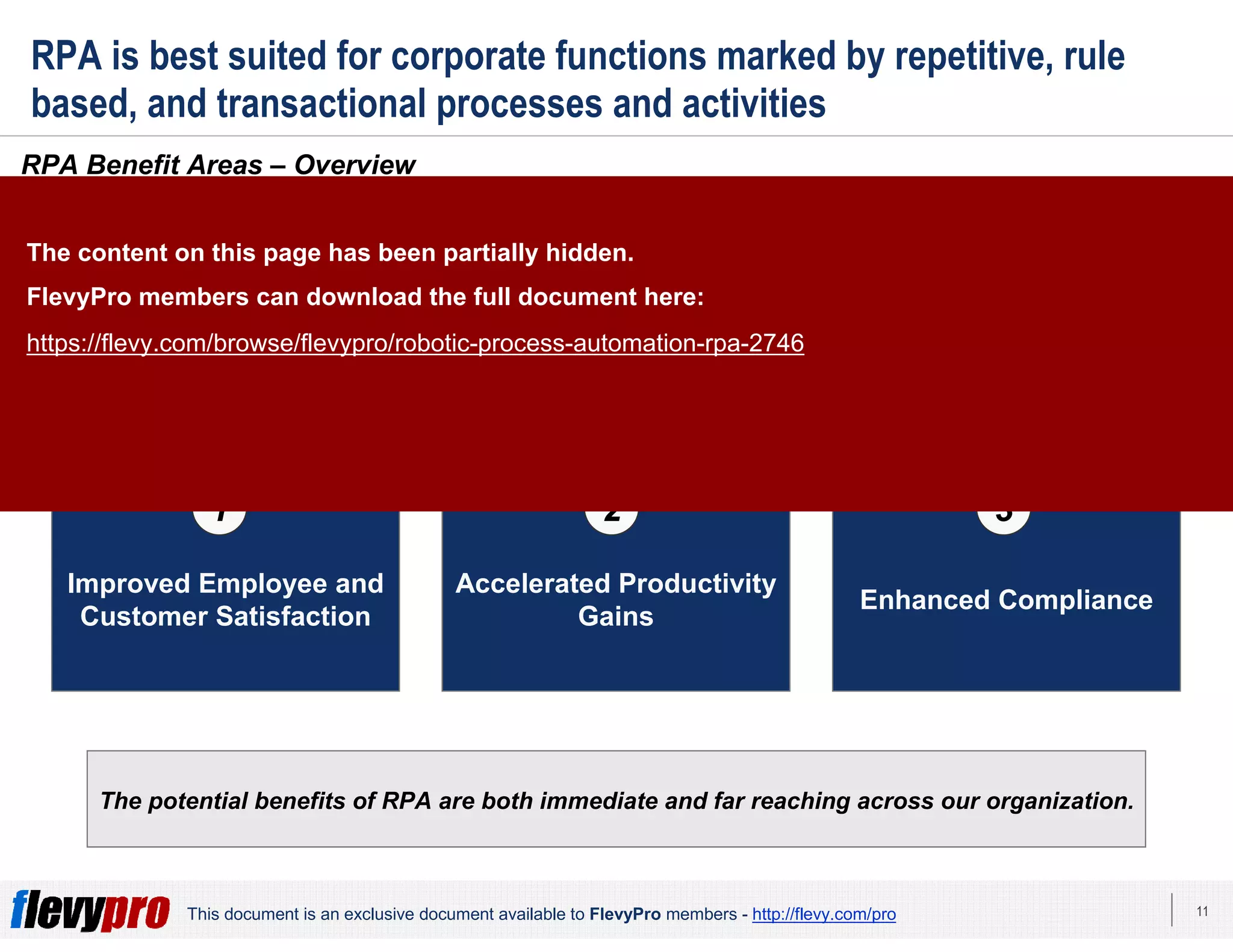 Robotic Process Automation Rpa Ppt
