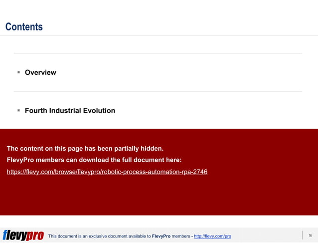 Robotic Process Automation (RPA) | PPT