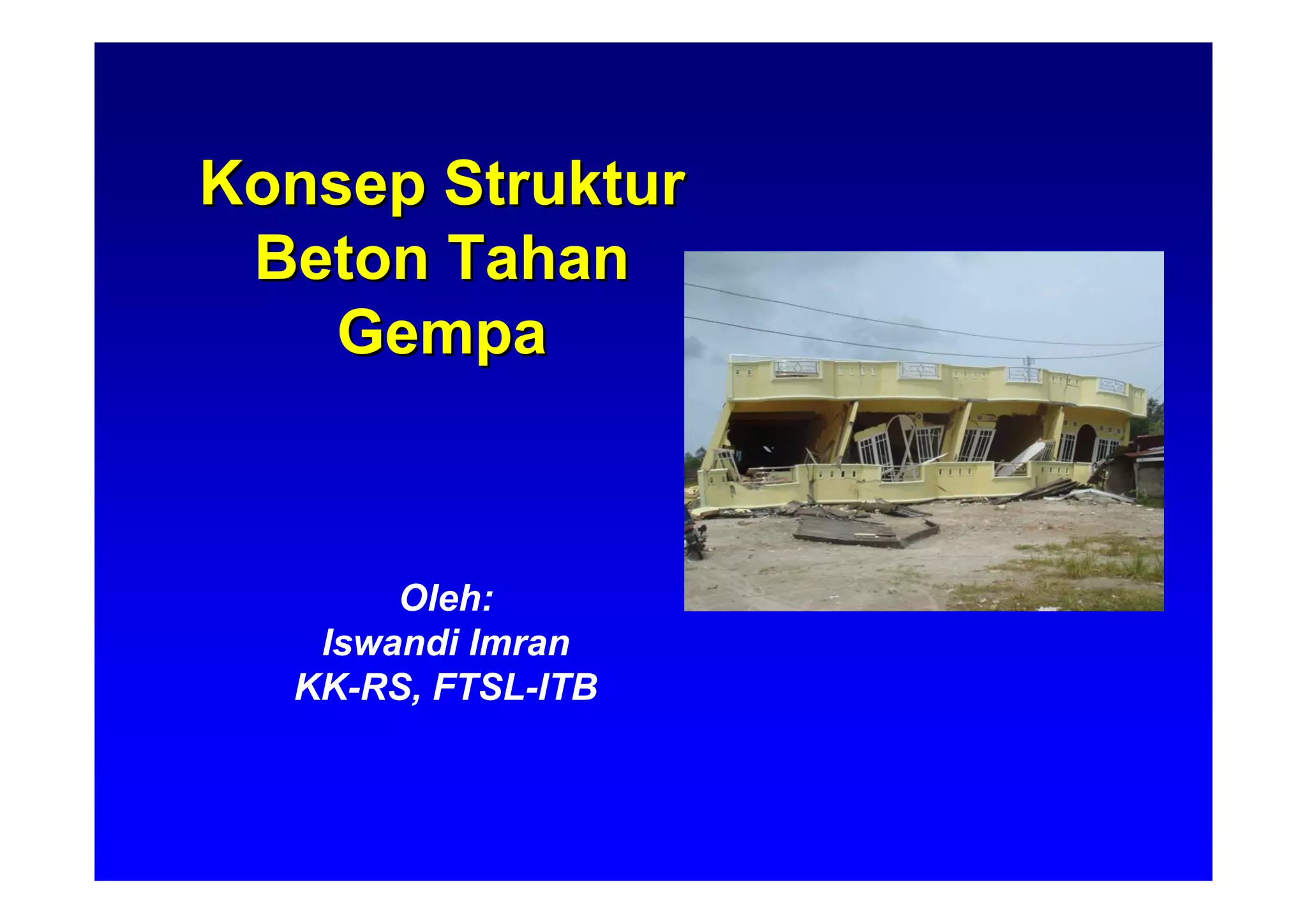 konsep-struktur-beton-tahan-gempa | PDF