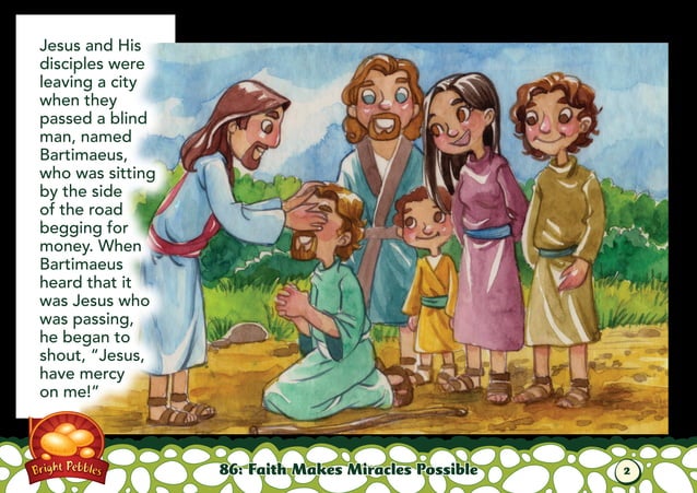 Faith makes miracles possible | PDF