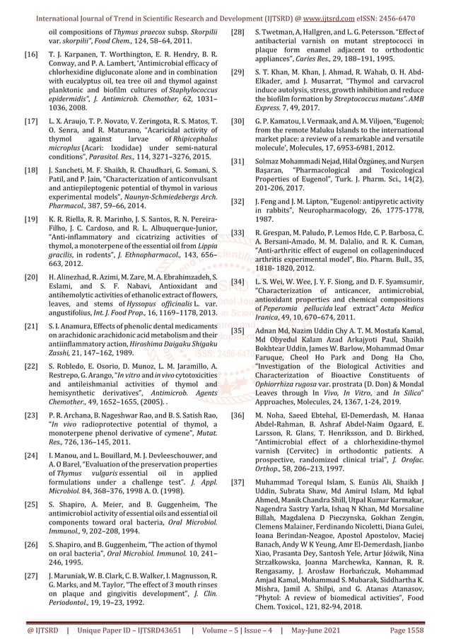 Identification of Bioactive Phytochemicals using GC–MS in Leaf Ethanolic Extract of Tragia ...