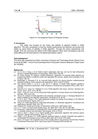 The Chaos and Stability of Firefly Algorithm Adjacent Individual | PDF