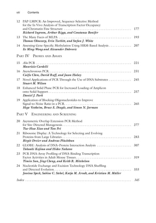 Pcr Protocols Methods In Molecular Biology 687 3rd Ed 2011 Daniel J ...