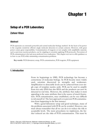 Pcr Protocols Methods In Molecular Biology 687 3rd Ed 2011 Daniel J ...