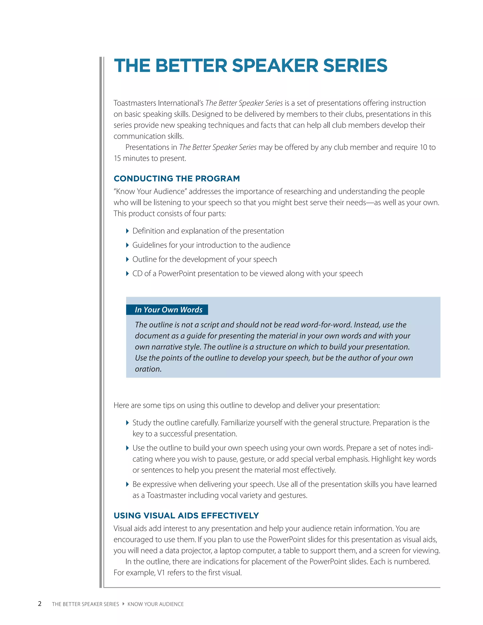 Know Your Audience (PowerPoint) | PDF