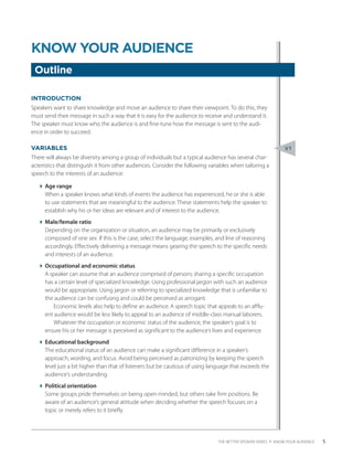 Know Your Audience (PowerPoint) | PDF