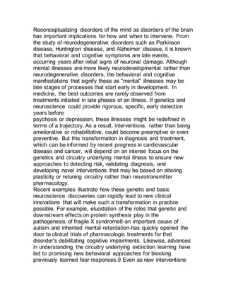 jama letter- Rethinking Mental Illness | PDF