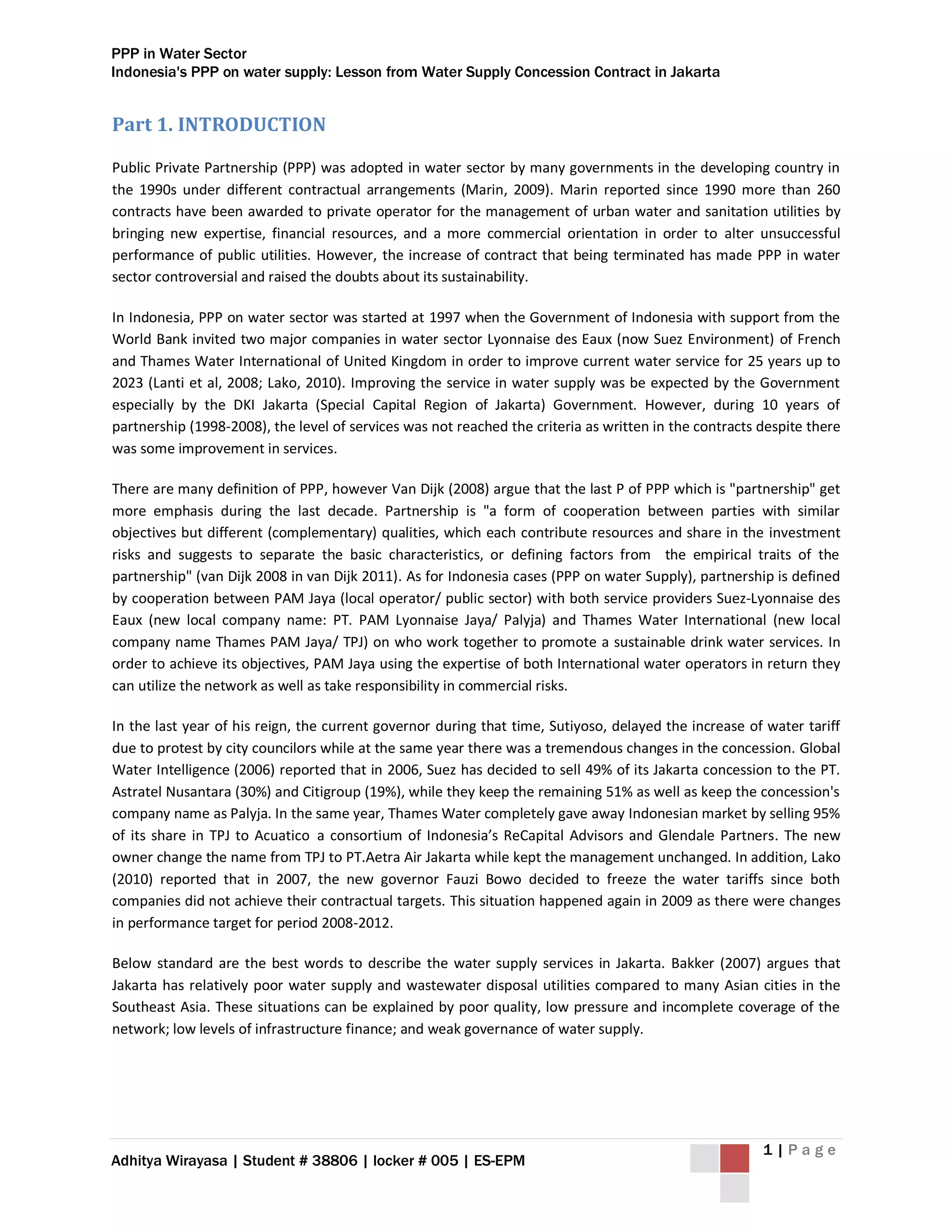Case Study_PPP in Indonesia | PDF