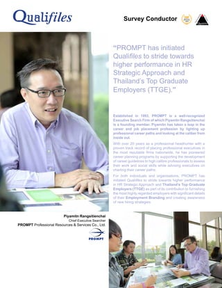 2015 Thailand's Top Graduate Employer | PDF