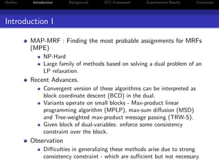 Subproblem-Tree Calibration: A Unified Approach to Max-Product Message Passing - Presentation | PPT