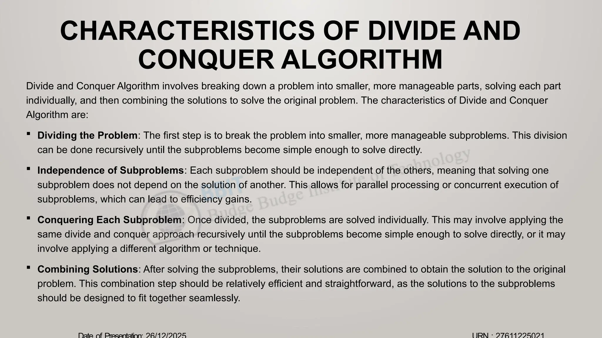 makaut divide and conqure algorithem_PGCSE104.pptx