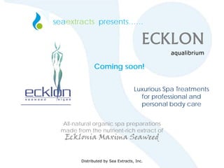 Algaeron Ecklon Slideshow | PDF