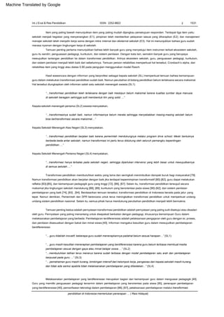 Transformasi Pendidikan di Indonesia pada tahun 2022 | PDF