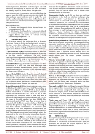 A Review on Study of Heat Transfer Analysis of Helical Coil Heat ...