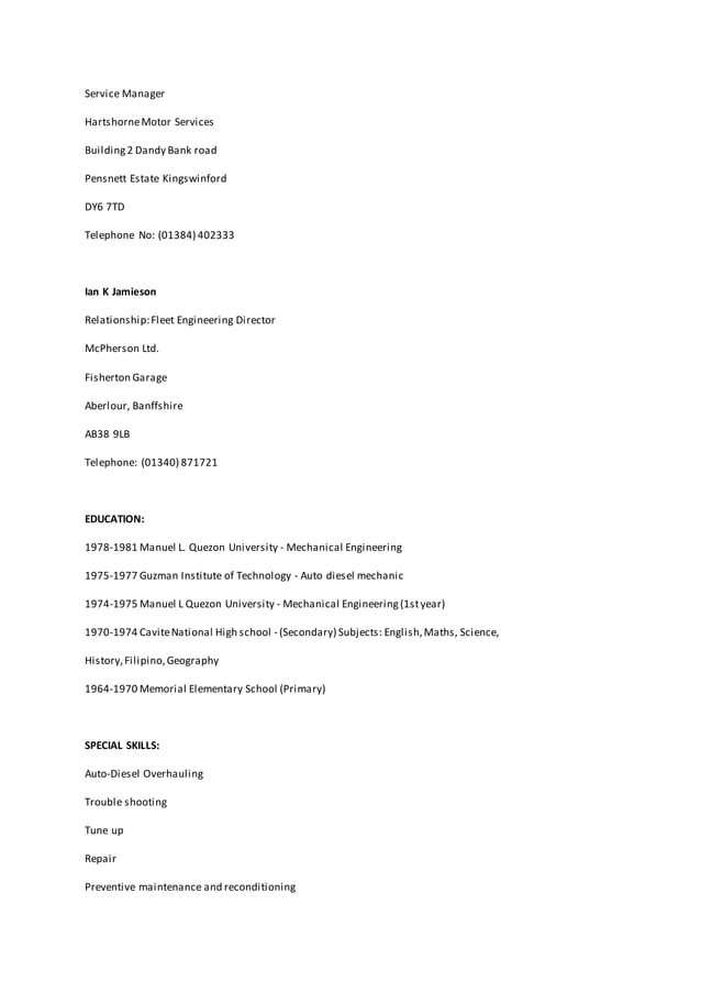 DELFIN ENDOZO CV 2016 | DOCX