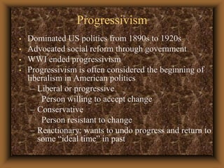 The Progressive Era | PPT