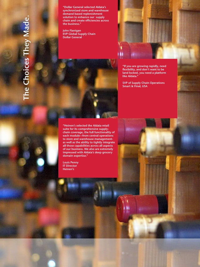 Aldata Choices Brochure | PDF