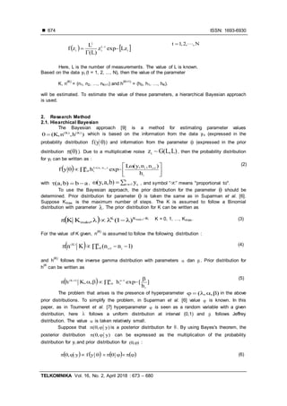 Bayesian Segmentation in Signal with Multiplicative Noise Using Reversible Jump MCMC | PDF