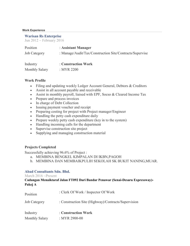 Resume Mohamad Rafiuddin Bin Roslan | PDF